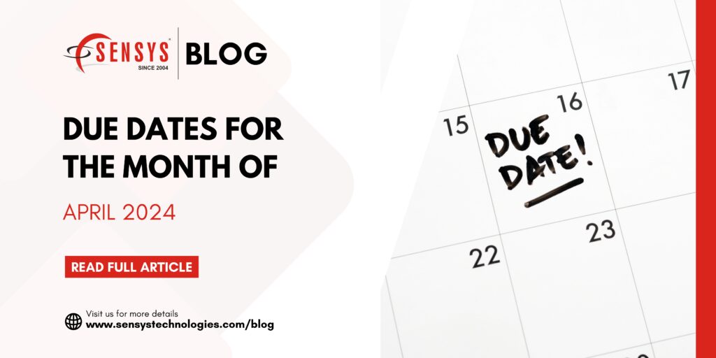 Due date chart for ESIC » Sensys Blog.